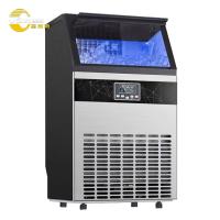 China Commercial Large Cube Ice Machine 1000kg/24h Square Ice Cube Maker For Coffee Kitchen for sale