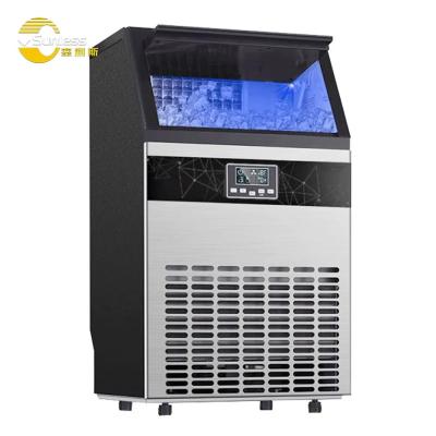 China 200W - 400W Commercial Ice Maker 1000kg Big Cube Ice Machine for sale