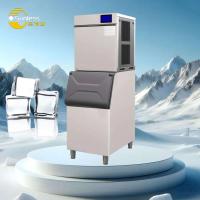 China Stainless Steel Ice Block Making Machine Air Cooled Industrial Ice Machine 400W - 1200W for sale