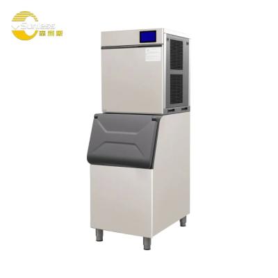 China Water Cooled Industrial Ice Maker 700kg Large Ice Machine Commercial for sale