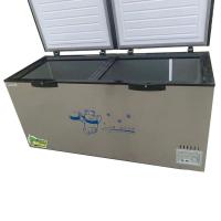 China CE Certified Deep Freezer Refrigerator 296L Commercial Chest Freezers Stainless Interior for sale