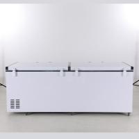 China CE Certified Deep Freezer Refrigerator 296L Commercial Chest Freezers Stainless Interior for sale