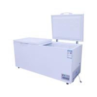China Light Duty Household Deep Freezer 383L 2 Door Deep Freezer 200w A++ Energy Label for sale