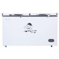 China Household Deep Freeze Chest Freezer CE Certified Double Door Chest Freezer Light Duty for sale
