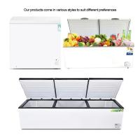 China 664L Two Door Chest Freezer Light Duty Auto Defrost Chest Freezer Eco Friendly for sale