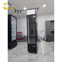 China Lockable Double Door Display Refrigerator Supermarket Upright Beverage Fridge 900L for sale