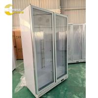 China 900L Beverage Display Cooler Vertical Commercial Beer Display Coolers Single Temperature for sale
