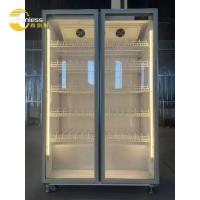 China 900L Beverage Display Cooler Vertical Commercial Beer Display Coolers Single Temperature for sale
