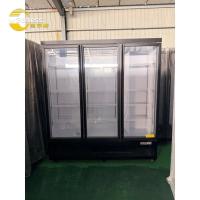 China 220V Beverage Display Cooler Commercial Single Door Display Refrigerator 288L / 400L for sale