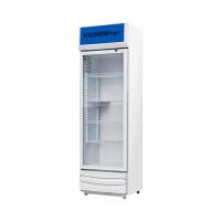 China Single Door Beverage Display Cooler LED Lit Refrigerated Display Cooler 400L for sale