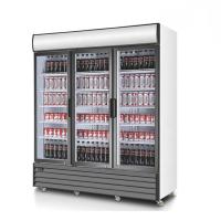 China 1300L Rapid-Cycling Compressor Pack Refrigerated Beverage Display Cabinet for sale