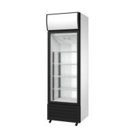 China Commercial Beverage Display Cabinets 400L Single Door Display Cooler Low Noise for sale