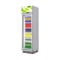 China 400L Single Door Display Fridge Inverter Compressor Beverage Display Case 265W for sale