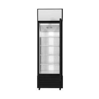 China 400L Convenience Store Display Cooler CE Certified Single Door Upright Freezer 265W for sale