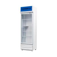 China CE Certified Single-Door Heated Glass Anti Fog Refrigerated Beverage Display Cabinet for sale