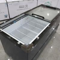China 625L Ice Cream Deep Freezer 340W Fish Deep Freezer With Sliding Door for sale
