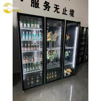 China Commercial Trendy Bar Air-Cooled Full-Screen Refrigerated Beer, Beverage and Liquor Cabinet for sale