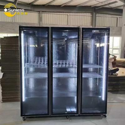 China Commercial Single Glass Door Undercounter Back Bar Beer Cooler Display Refrigerator for sale