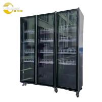 China Commercial Single Glass Door Undercounter Back Bar Beer Cooler Display Refrigerator for sale