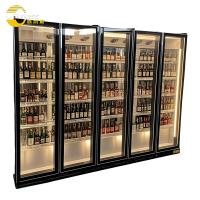 China Beverage Beer Display One Refrigerator Glass Door Mini Fridge for sale