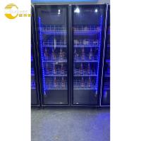 China Professional Beer Beverage Refrigerator Enhanced Visibility Design Display Fridge Cooler for sale