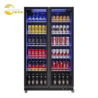 China Adjustable Shelves Beer Display Refrigerator Single Temperature Commercial Beer Coolers for sale