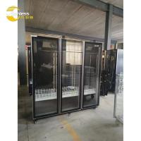 China 1600L Commercial Beverage Refrigerator Swing Door Commercial Beer Fridge Customizable for sale