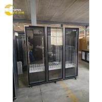 China 1600L Commercial Beverage Refrigerator Swing Door Commercial Beer Fridge Customizable for sale