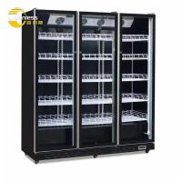 China Swing Door Beer Display Refrigerator Supermarket Beverage Showcase Freezer 510L for sale