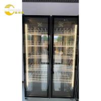 China Customizable Beer Display Refrigerator Bottom Mounted Commercial Glass Door Fridge for sale