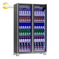 China 220V / 50Hz Supermarket Display Refrigerator Mini Beer Display Cooler for sale