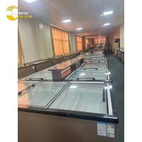 China 2m Full View Window Display Cabinet Commercial Refrigerator for Supermarket for sale
