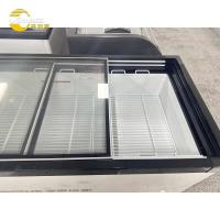 China 2m Full View Window Display Cabinet Commercial Refrigerator for Supermarket for sale
