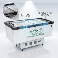 China Supermarket Wholesale Commercial Combination Island Freezer Chest Refrigeration Equipment Freezers for sale