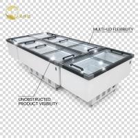 China 1.2 Meter Wide Flat Lid Display Freezer 200L - 710L Open Top Display Fridge for sale