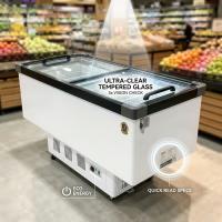 China Commercial Supermarket Freezer/Island Chest Freezer for Meat /Chicken Beef Chicken Fish Cheese Ice Cubes Island Freezer for sale