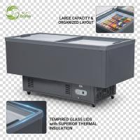 China Commercial Supermarket Island Fridges and Deep Freezers Grocery Store Fridge for sale