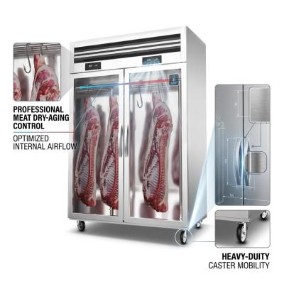 China Eco Friendly Meat Hanging Fridge Energy Saving Meat Hanging Cooler Low Noise for sale