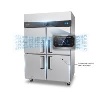 China Catering Commercial Upright Refrigerator 4 Door Stainless Upright Freezer for sale