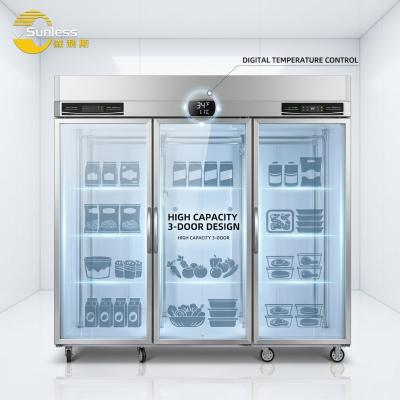 China High-Quality Refrigeration Equipment 500L Single-Door Hanging Meat Cabinet for sale