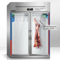 China Double Temperature Meat Display Cooler 2100L Fresh Meat Display Chiller 650W for sale