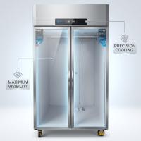 China 2600L Refrigerated Meat Display Case 700W Meat Showcase Chiller Customized for sale