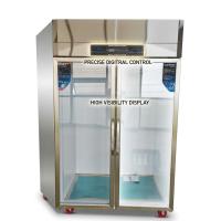 China Low Consumption Energy Saving Robust Modular Double Door Hanging Meat Cabinet for sale