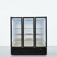 China 2800L 750W Meat Hanging Fridge Smart Control Meat Display Fridge Swing Door for sale