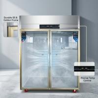 China Durable Meat Hanging Fridge Eco Friendly Meat Display Case 2100L for sale