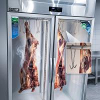 China Low Consumption Meat Hanging Fridge Recyclable Hanging Meat Cooler 2100L for sale