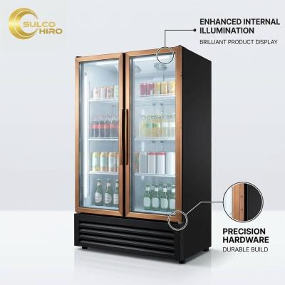 China Hanging Meat Cabinet Vertical Freezer Mutton and Pork Acid Removal Display Cabinet for sale
