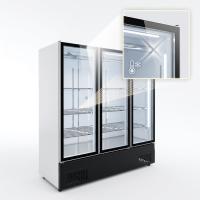 China Double Door Meat Display Chiller 850KG Butcher Fridge Display 2600L for sale