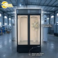 China Hanging Meat Cabinet Vertical Freezer Mutton and Pork Acid Removal Display Cabinet for sale