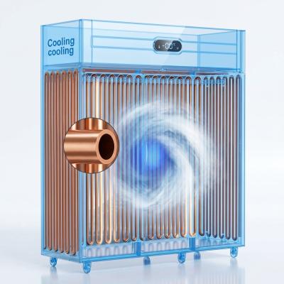 China 1700L 3 Door Fridge Commercial 600W Meat Hanging Chiller Double Temperature for sale